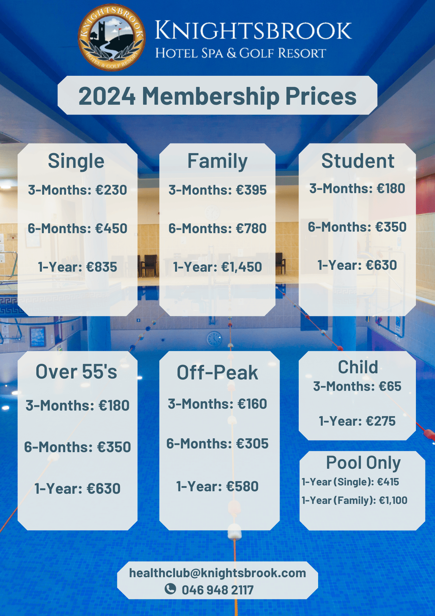 Health Spa Meath | Health Breaks Ireland | Knightsbrook Hotel